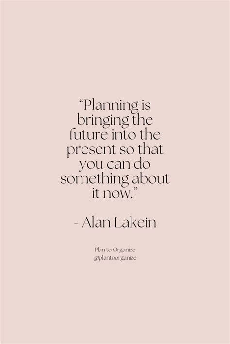 Planning Importance Quotes