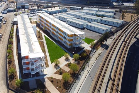 Shipping Containers Used To Build La Housing Complex For The Homeless