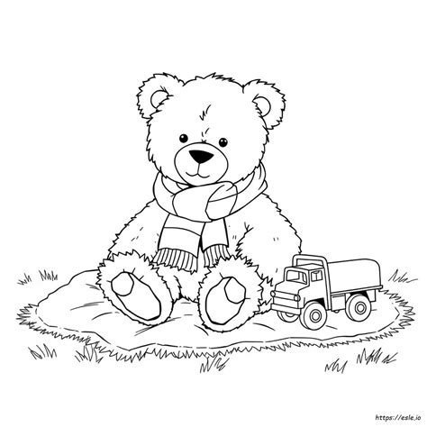 Tatty Teddy Coloring Pages