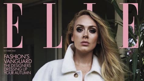Adele Elle Uk Socialite Life
