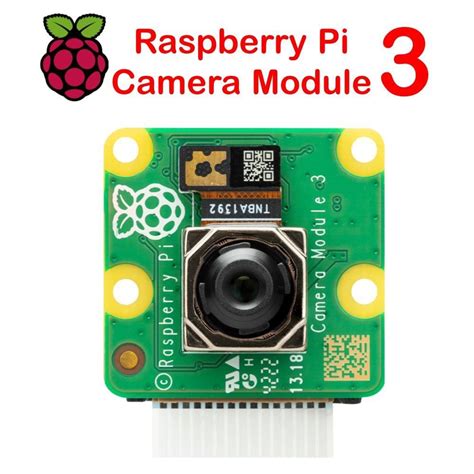 Raspberry Pi Camera Module 3 กล้องความละเอียด 12mp พร้อมเลนส์ออโต้โฟกัส