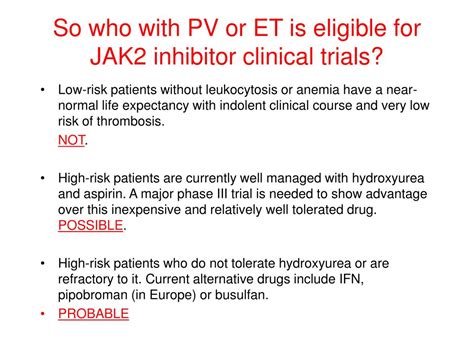 Ppt Translating New Science In Myeloproliferative Neoplasms Into