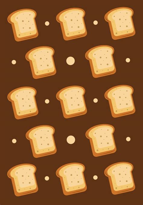 Cute Bread Wallpaper