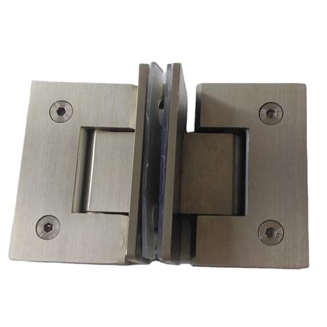 Stainless Steel Casting 3 Way Shower Glass Door Panel T Hinge Everstrong