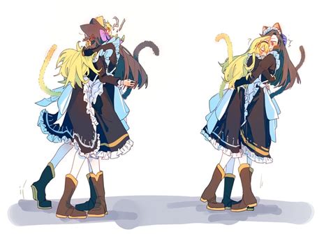 Tendou Maya And Saijou Claudine Shoujo Kageki Revue Starlight Drawn