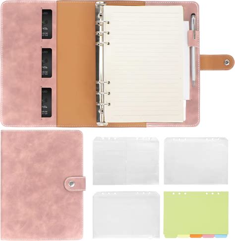 A5 Pu Leather Notebook Bindera5 Leather Binder Notebookrefillable