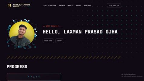 laxman prasad ojha on linkedin everyone hacktoberfest2023