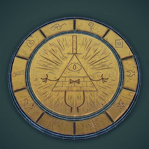 Gravity Falls Symbol Wheel Gravity Falls Symbol Wheel