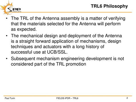 Ppt Spp Fields Trl 6 Testing Powerpoint Presentation Free Download Id 7071540