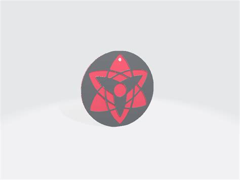 Arquivo Stl Llaveros Sharingan´s Rinnegan Senjutsu Kyubi 📱 ・modelo Para Baixar E Imprimir Em