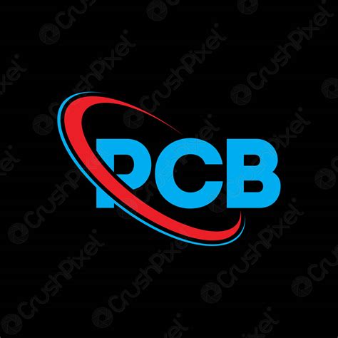 Pcb Logo Pcb Letter Pcb Letter Logo Design Initials Pcb Stock