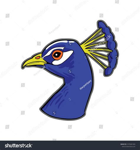 Peacock Mascot Logo Design Vector Stock Vector Royalty Free 1575381283 Shutterstock