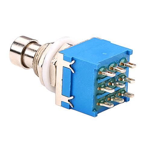 Guitar Switch 9 Pin Guitar Effects Switch Pedal Foot Switch Metal Switch Guitar Part