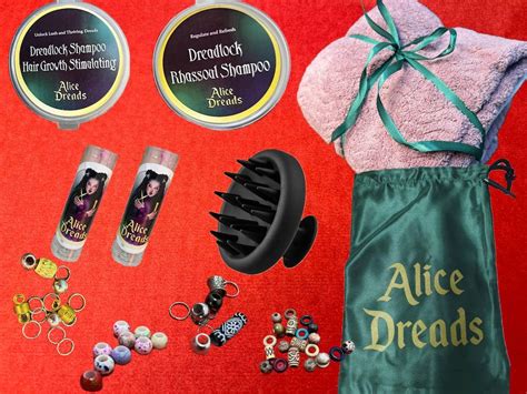 Handmade Dreadlocks T Box With Love Dreads Accessories By