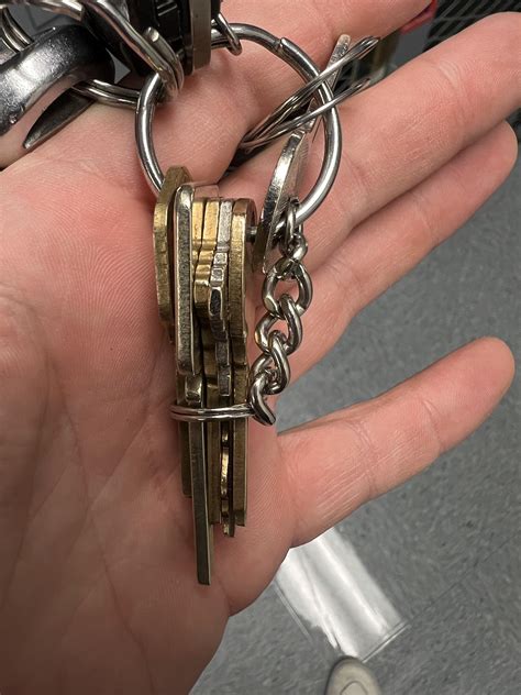 How My Keys Decided To Arrange Themselves In My Pocket Today When