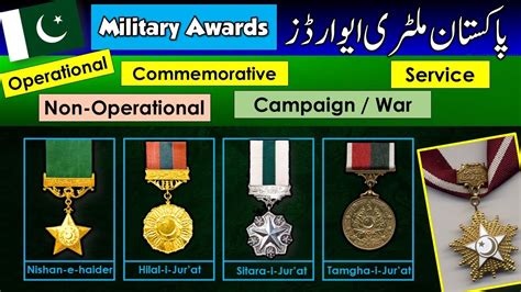 Awards And Decorations Of The Pakistan Armed Forces Youtube
