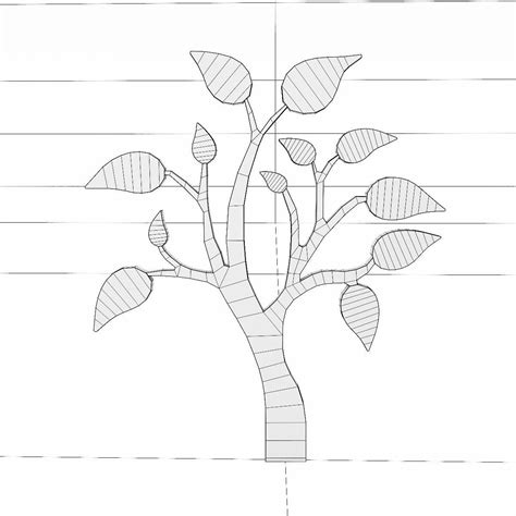 Abstract Tree 3d Model 3d Model Cgtrader