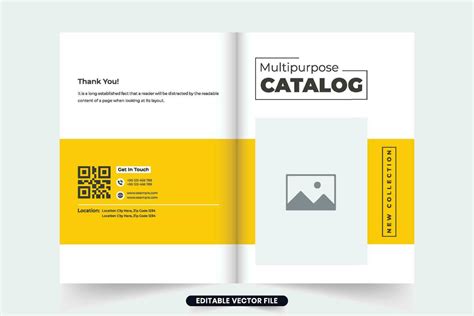 Modern Fashion Product Catalog Magazine Cover For Marketing Creative