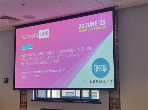 Claremont On Linkedin Oracle5live Event Professionaldevelopment