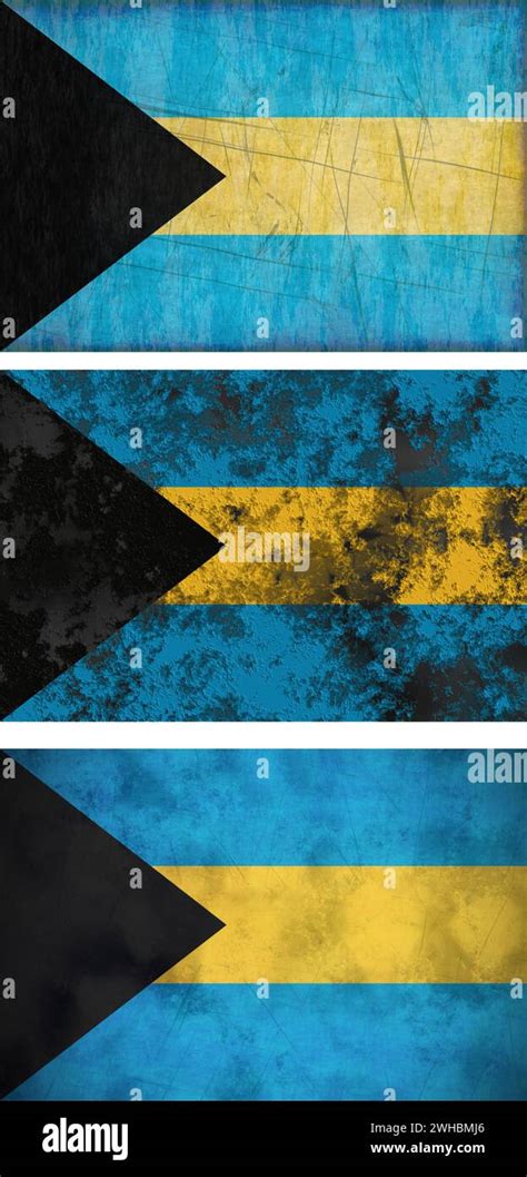 Flag of Bahamas Stock Photo - Alamy