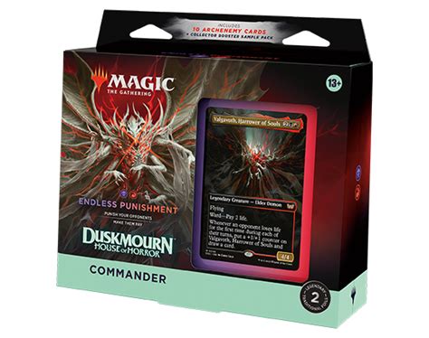 Magic Precons Duskmourn House Of Horror Death Toll Commander Decklists