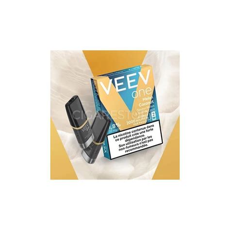 Capsule Veev One Melon Coconut Melon And Noix De Coco 20 Mg Lot