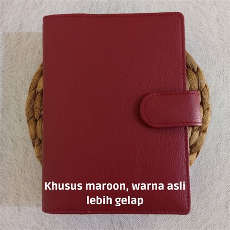 Jual Binder Kulit A6 6 Lubang Binder A6 6 Lubang Binder Menabung