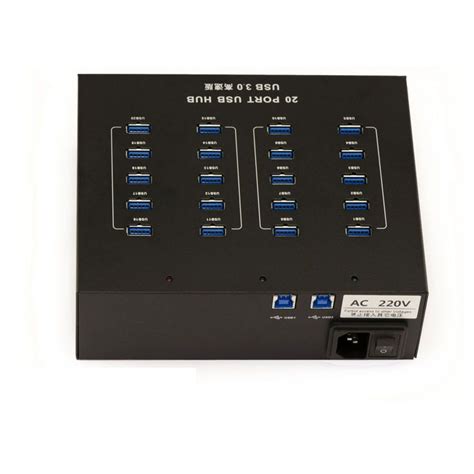 Kalea Informatique Hub Industriel Station De Charge Usb3 20 Ports