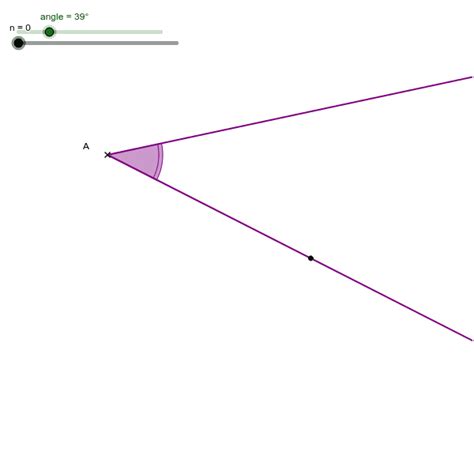 Bissectrice Construction Au Compas Geogebra