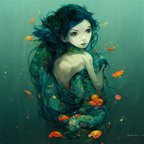 Mythical Creatures Mermaids Anime