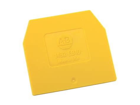 1492 Eb10 Y Terminal Blk Strip Wiring Dev By Allen Bradley