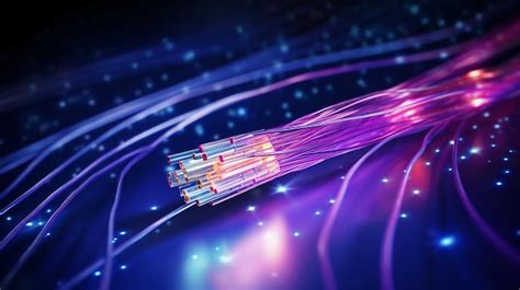 Premium Photo Digital Pathways Fiber Optic Cable Technology