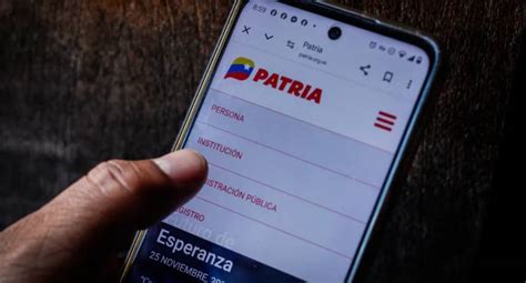 Sistema Patria Comenzó A Pagar Un Bono Este 15ene De 120 Estos Serán Los Beneficiados