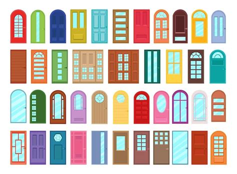 Cartoon Door Collection Images Free Download On Freepik