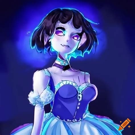 Illustration Of Goth Marin Kitagawa From Shin Megami Tensei Steven