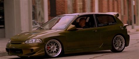 Honda Civic Si From The Fast And The Furious Fast And Furious Car