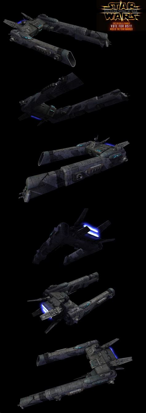 Warrior Class Gunship Corvette Image Yuuzhan Vong At War Mod For