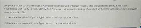 Solved Suppose That For Data Taken From A Normal Chegg