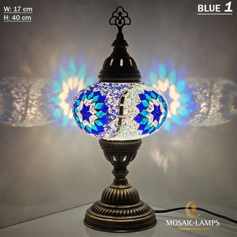 Turkish Mosaic Large Globe Table Lamp Marrakech Turkish Desk Lamp Mos