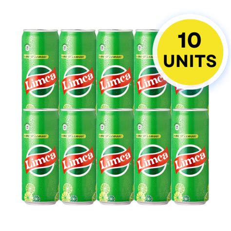 Buy Cans Limca Bundle Of 10 X 300ml Online At Best Price In Europe