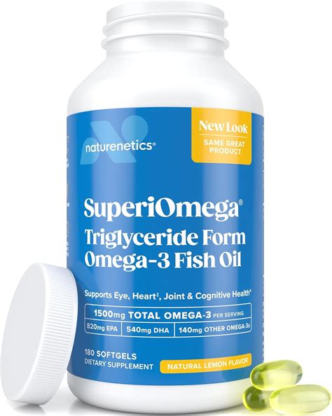 Triglyceride Omega 3 Fish Oil High Epa And Dha For Eye