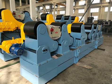 80t Standard Welding Rotator Efficient Workpiece Rotary Welding Wuxi Abk Professional Manufacturing
