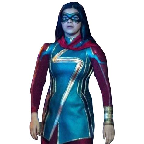 Ms Marvel Kamala Khan Costume Jacket Jacket Imanvellani Jacket