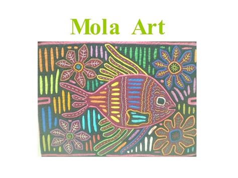 Mola Art By Pfriel Via Slideshare Art Lessons Aboriginal Art Visual