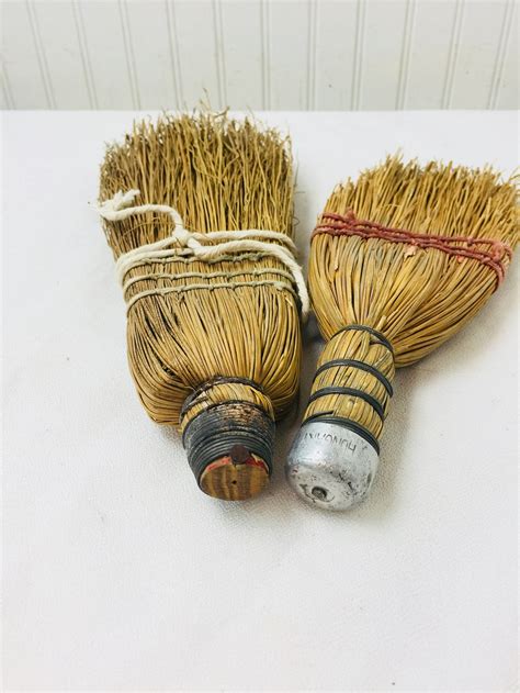 Antique Broom Hearth Broom Vintage Straw Broom Farmhouse Decor