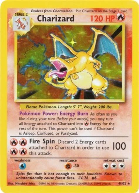 Charizard Base Set Pokemon