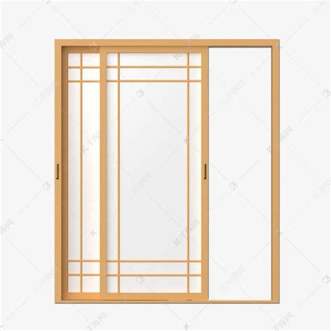 推拉门木门素材图片免费下载 千库网