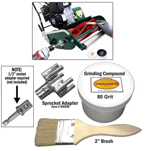 California Trimmer Backlapping Kit Standard