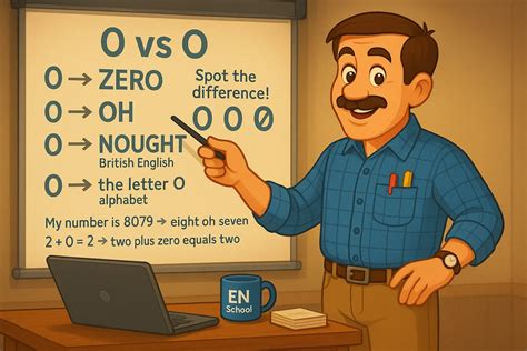 Zero Oh Nought Nil Love — что когда говорить