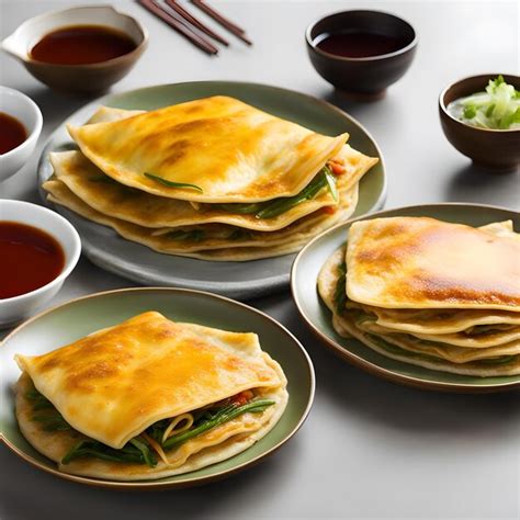 Premium Ai Image China Chinese Food Jianbing